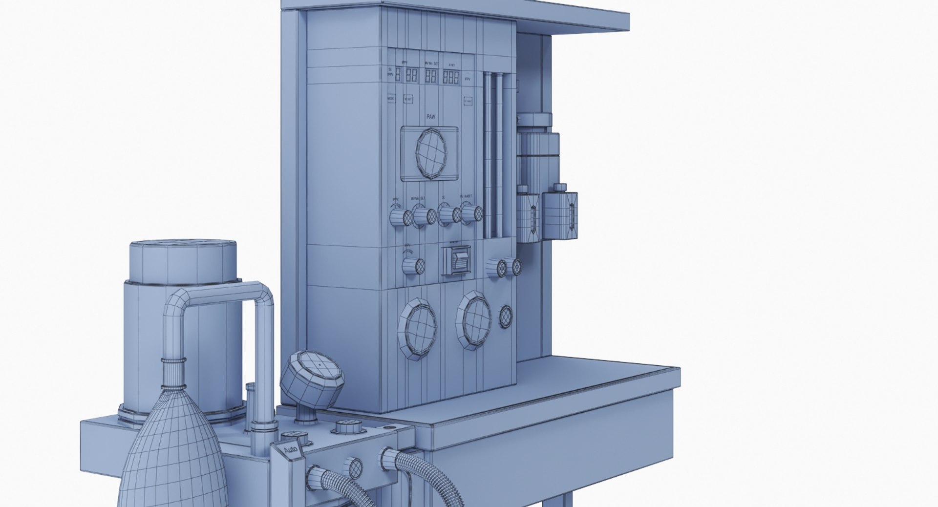 3D Model Anesthesia Machine Biomed 200 - TurboSquid 1323602