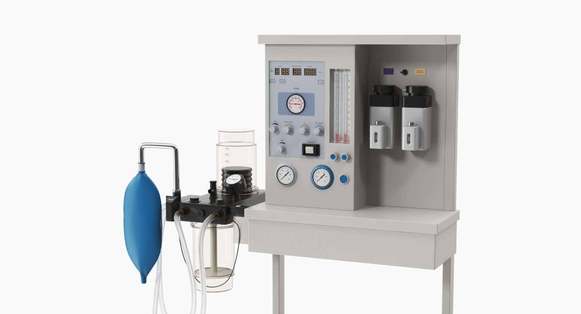 3D Model Anesthesia Machine Biomed 200 - TurboSquid 1323602