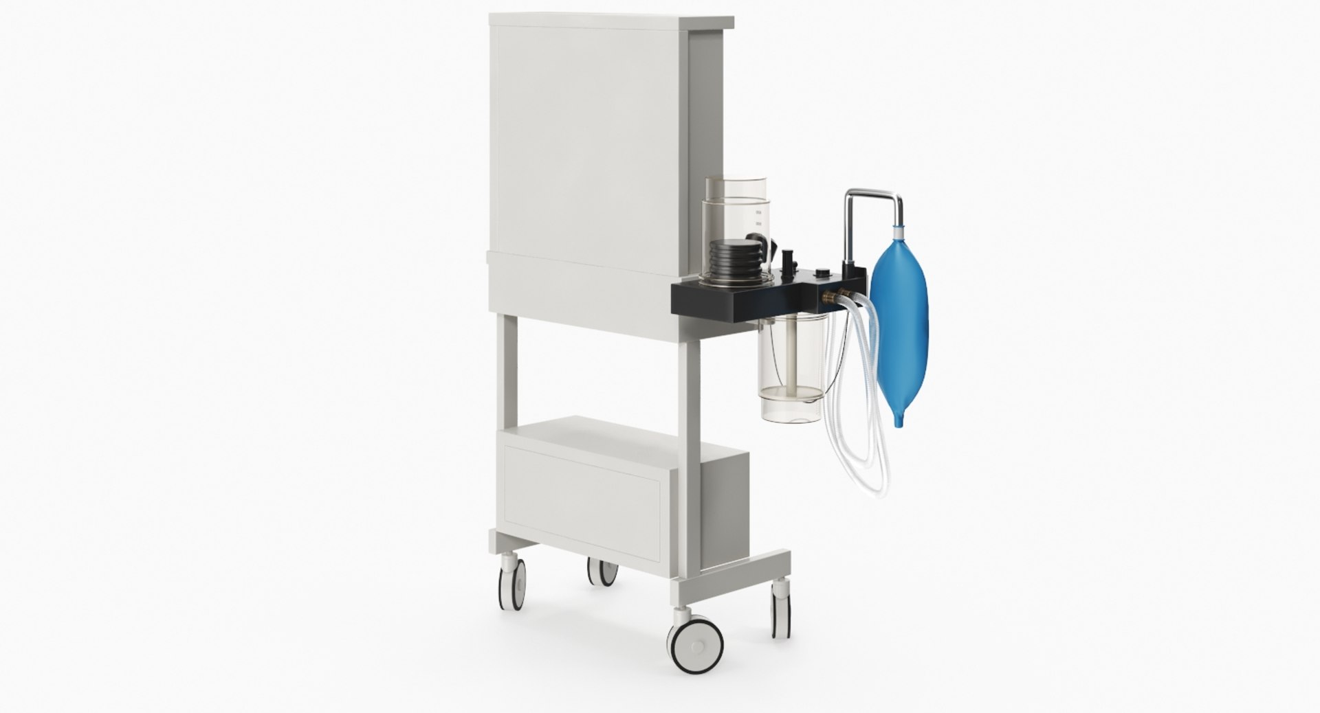 3D Model Anesthesia Machine Biomed 200 - TurboSquid 1323602