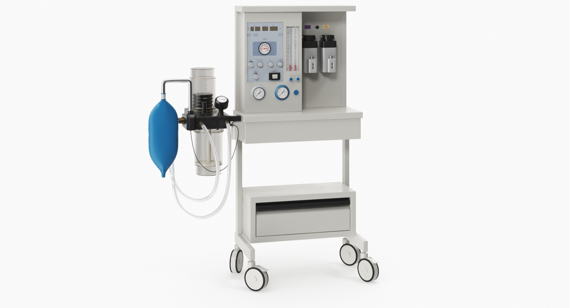 3D Model Anesthesia Machine Biomed 200 - TurboSquid 1323602