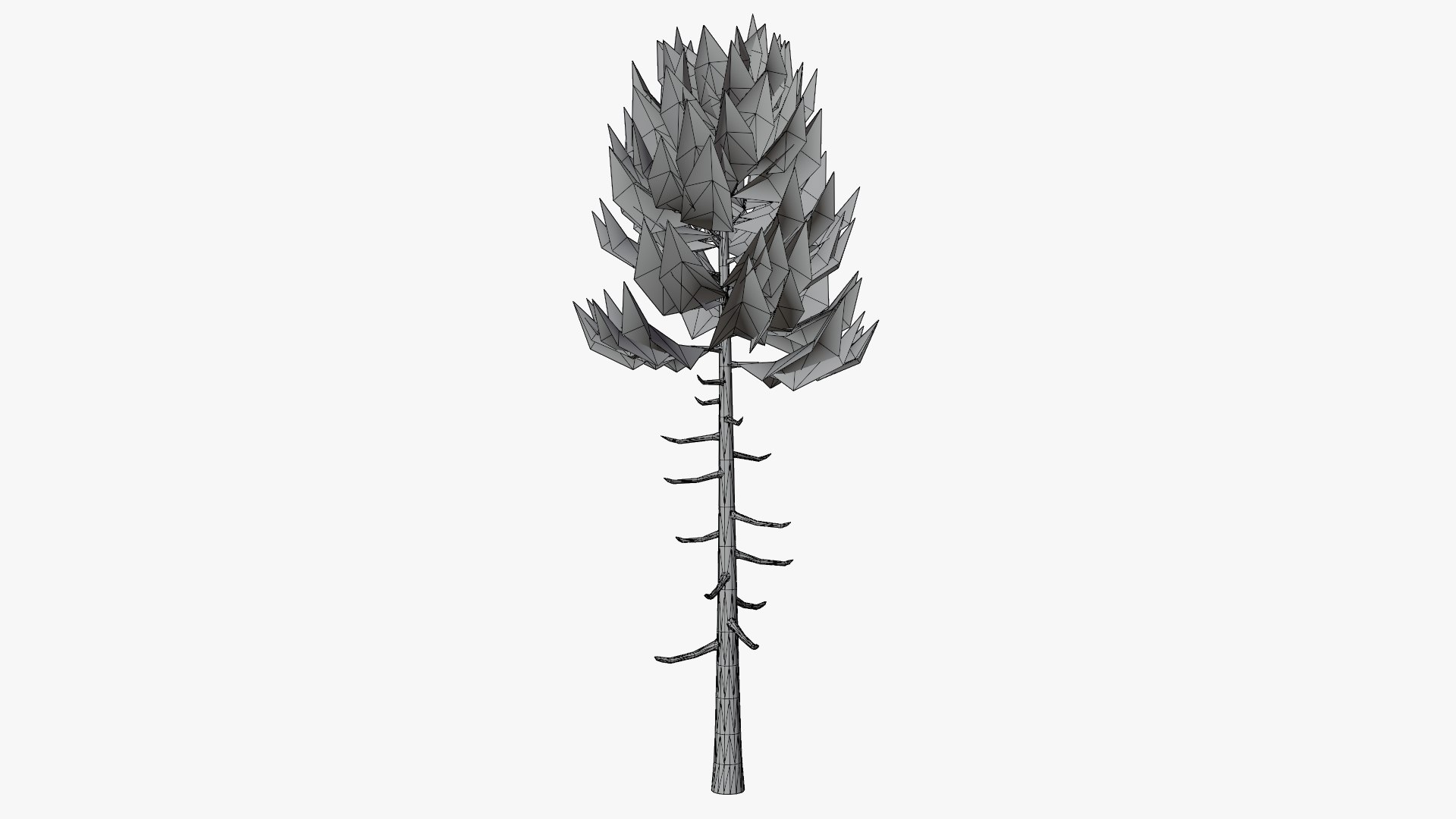 Lowpoly Pine v6 3D - TurboSquid 2104147