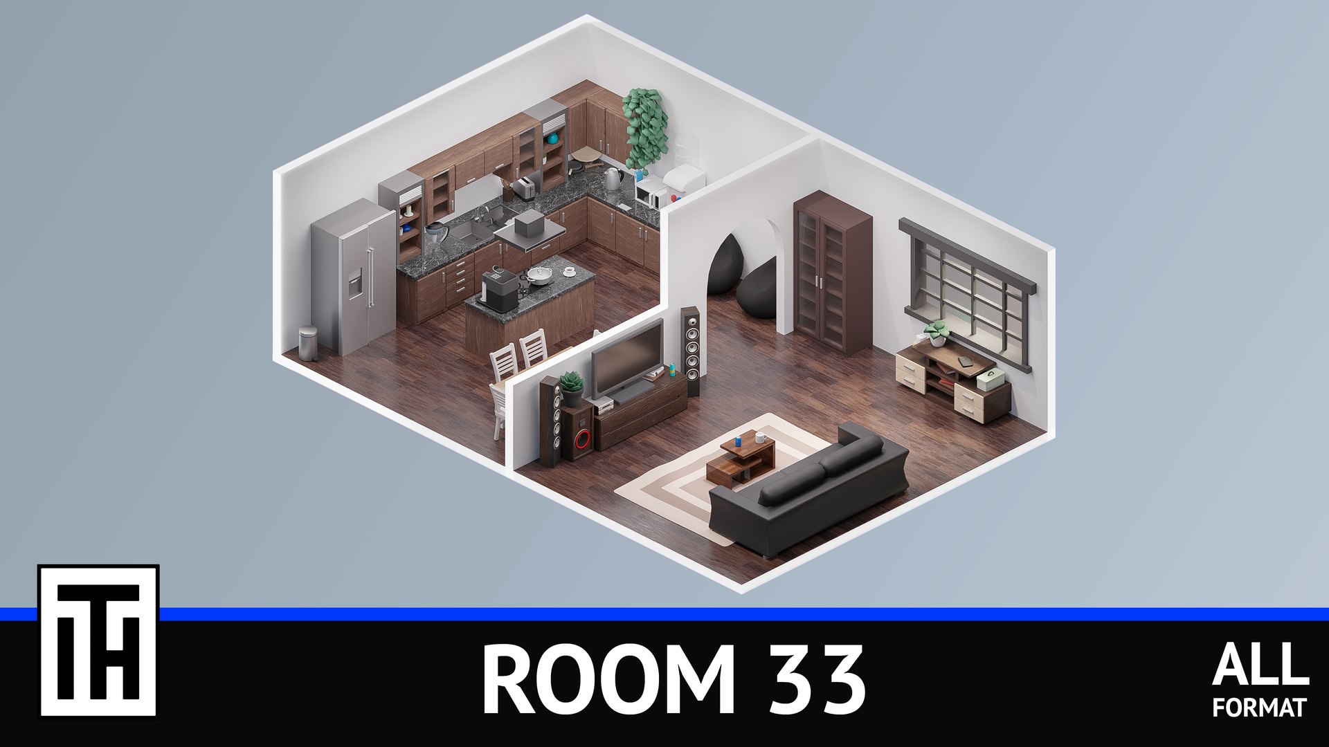 3D Room 33 - TurboSquid 2151652