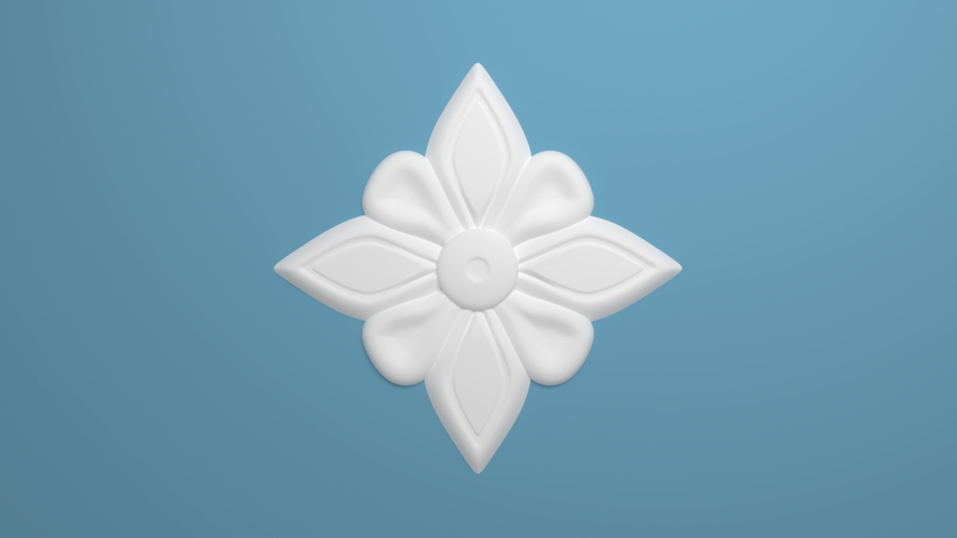 Rosette 3d 3ds
