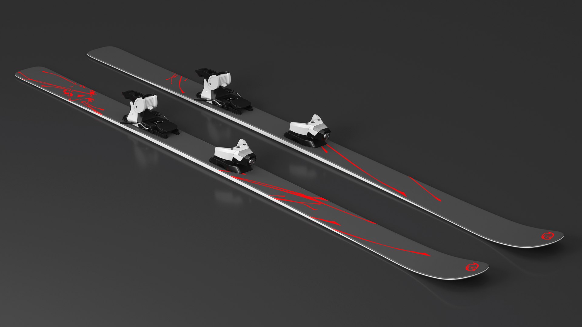 3D Model Snow Skis 4 - TurboSquid 2061168