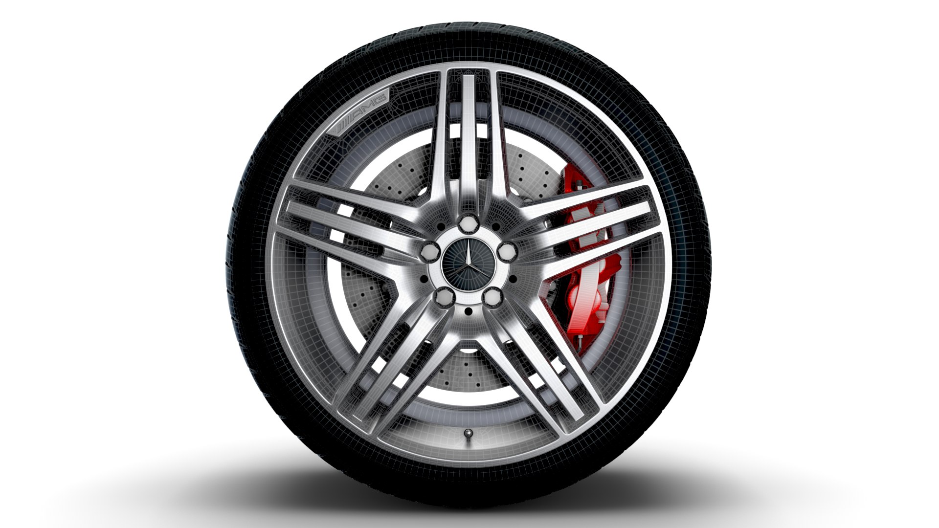 MercedesBenzMaxilitewheel Model - TurboSquid 2022170