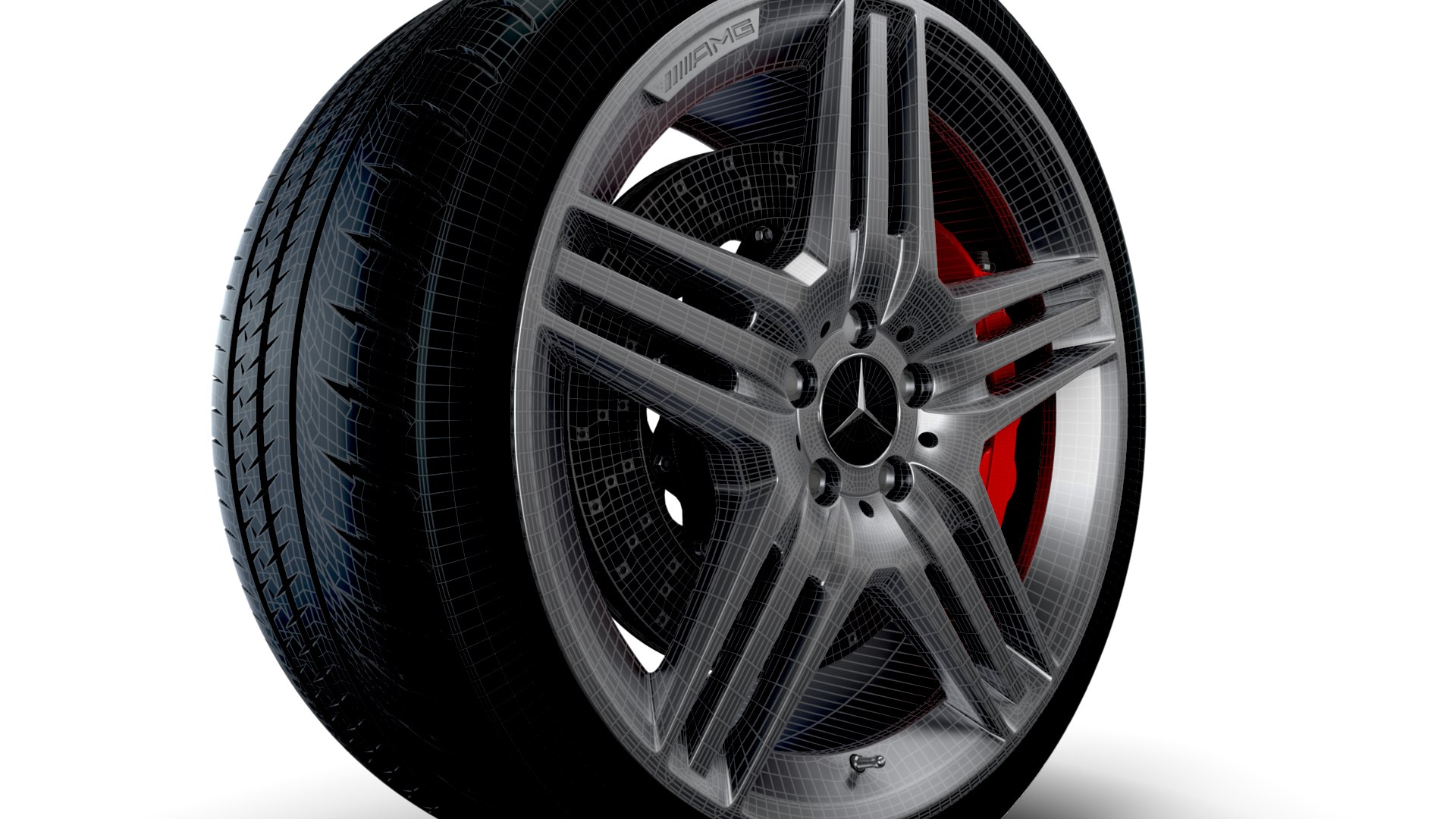 MercedesBenzMaxilitewheel Model - TurboSquid 2022170