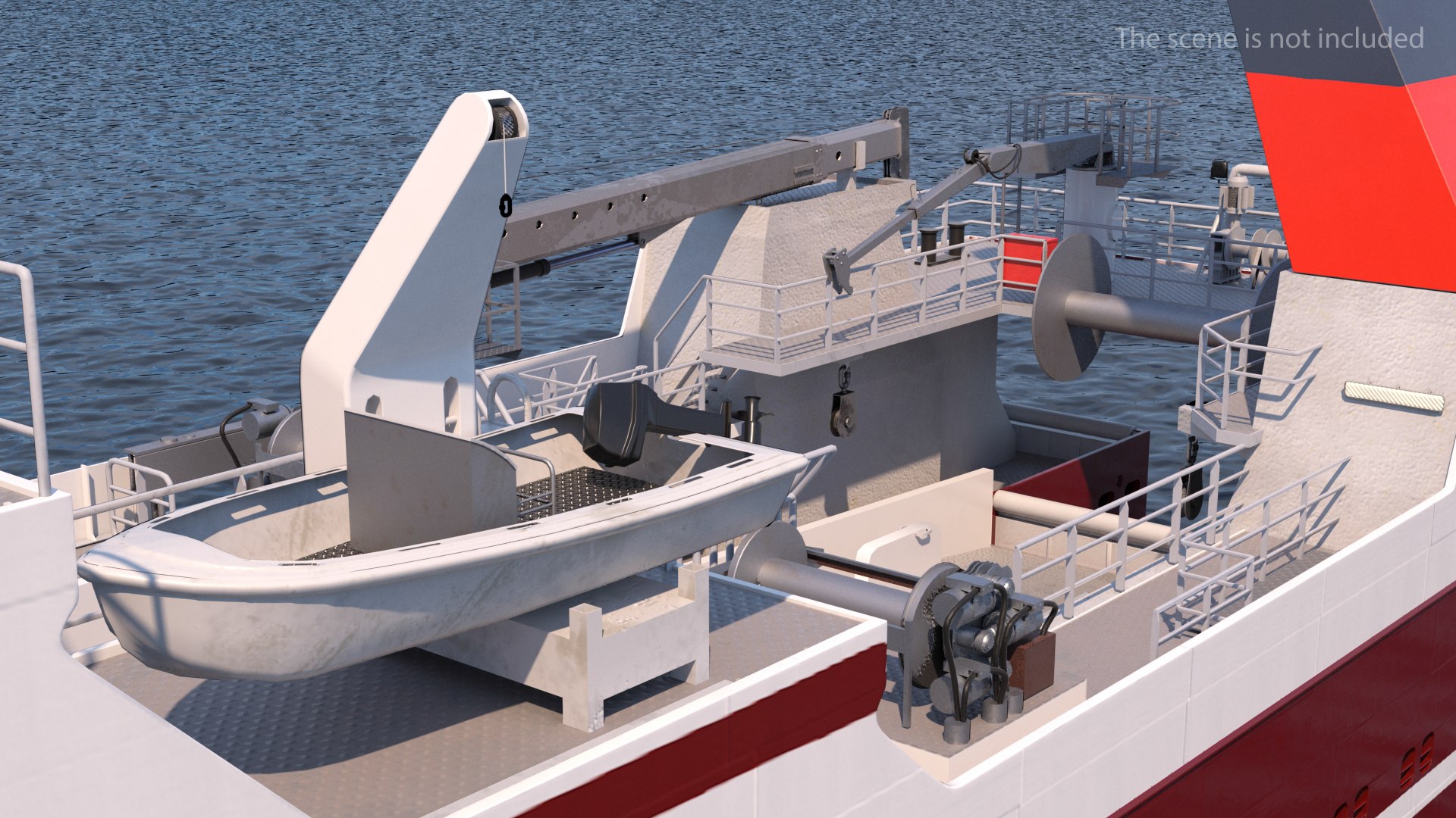 Trawler Fishing Vessels Trawls 3D Model - TurboSquid 1620916