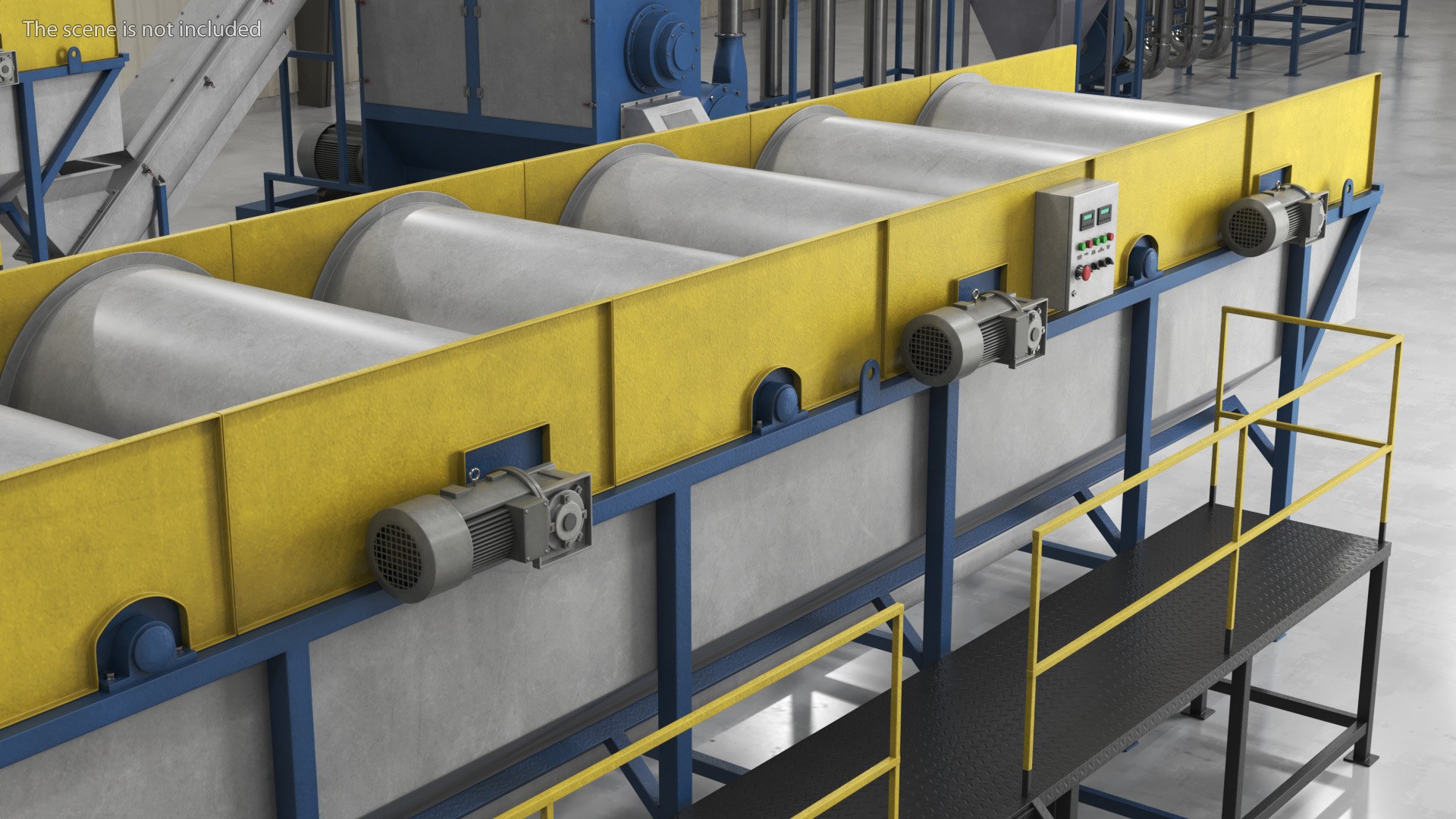 3D Model Floating Tank Washer - TurboSquid 2319917