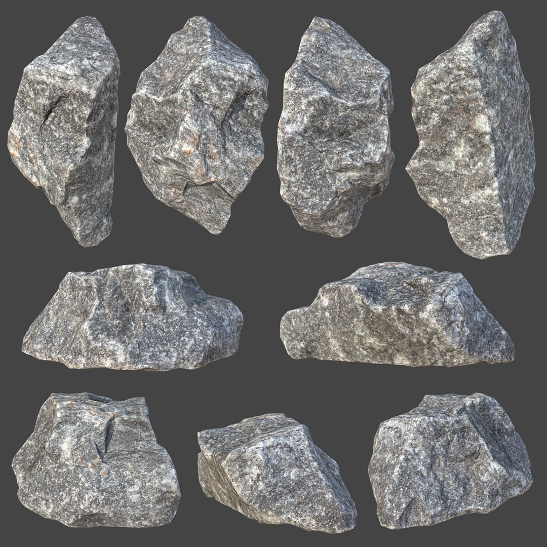 Stone Scan 3d Model