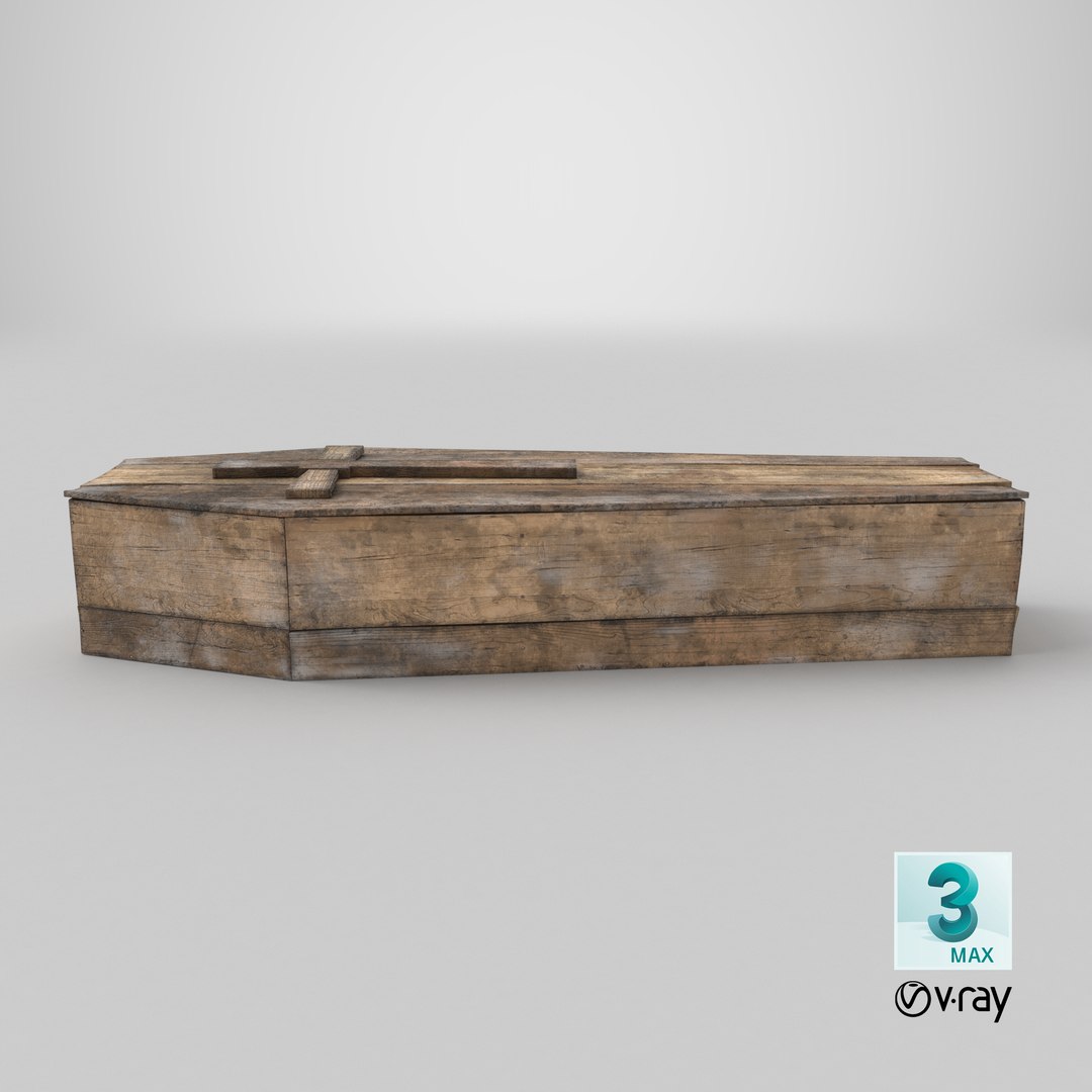 3d coffin 01 model