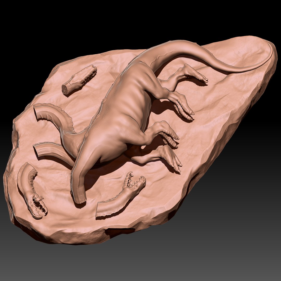 Dead Hydra 3D Model - TurboSquid 2088729