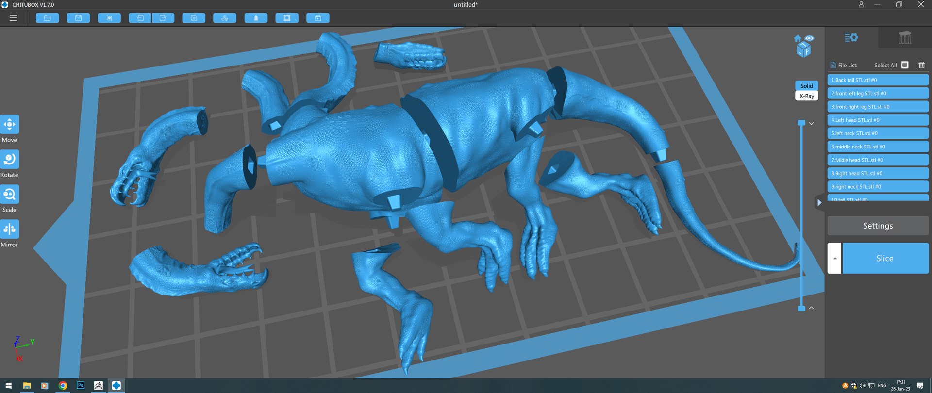 Dead Hydra 3D Model - TurboSquid 2088729