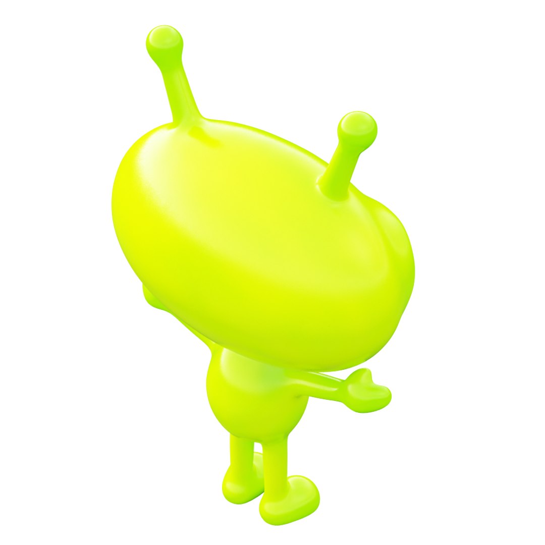 3D Green Man Toy - TurboSquid 1724945