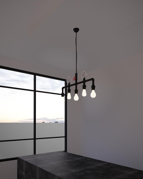 3D pendant light l02 model - TurboSquid 1251632
