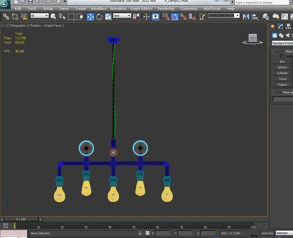 3D pendant light l02 model - TurboSquid 1251632