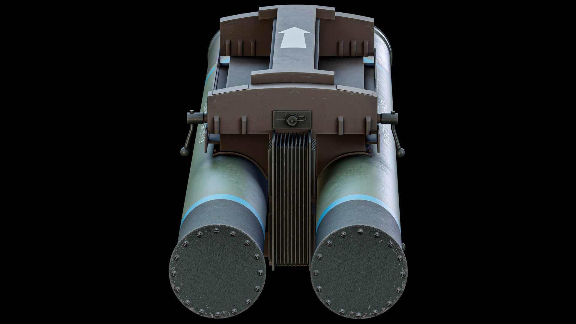 3D Spike ER2 Missile With The Helicopter Launcher PBR - TurboSquid 2319381