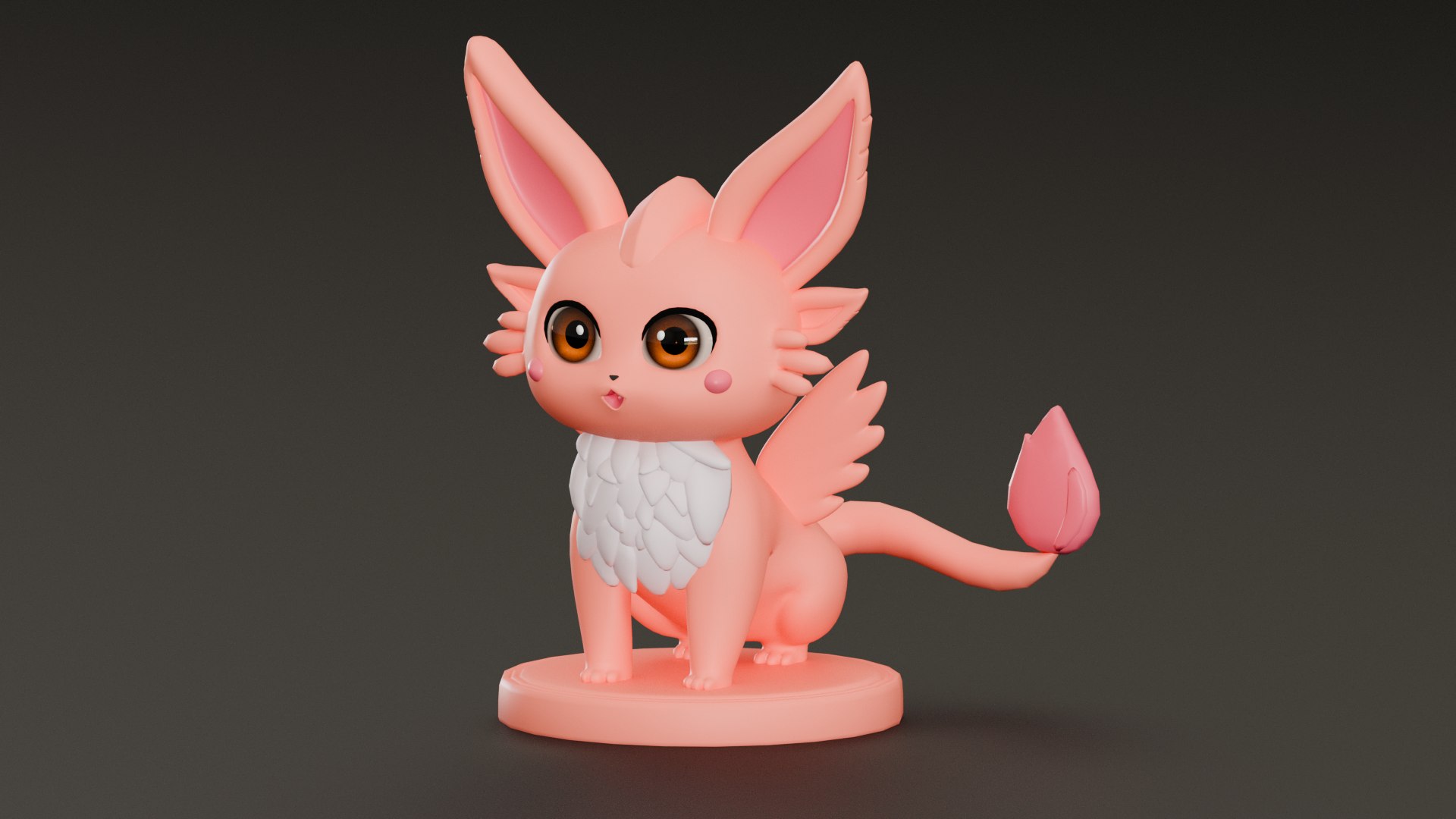 Pack Of 6 Adorable Low-Poly Dragons Perfect For Games Printing Model ...