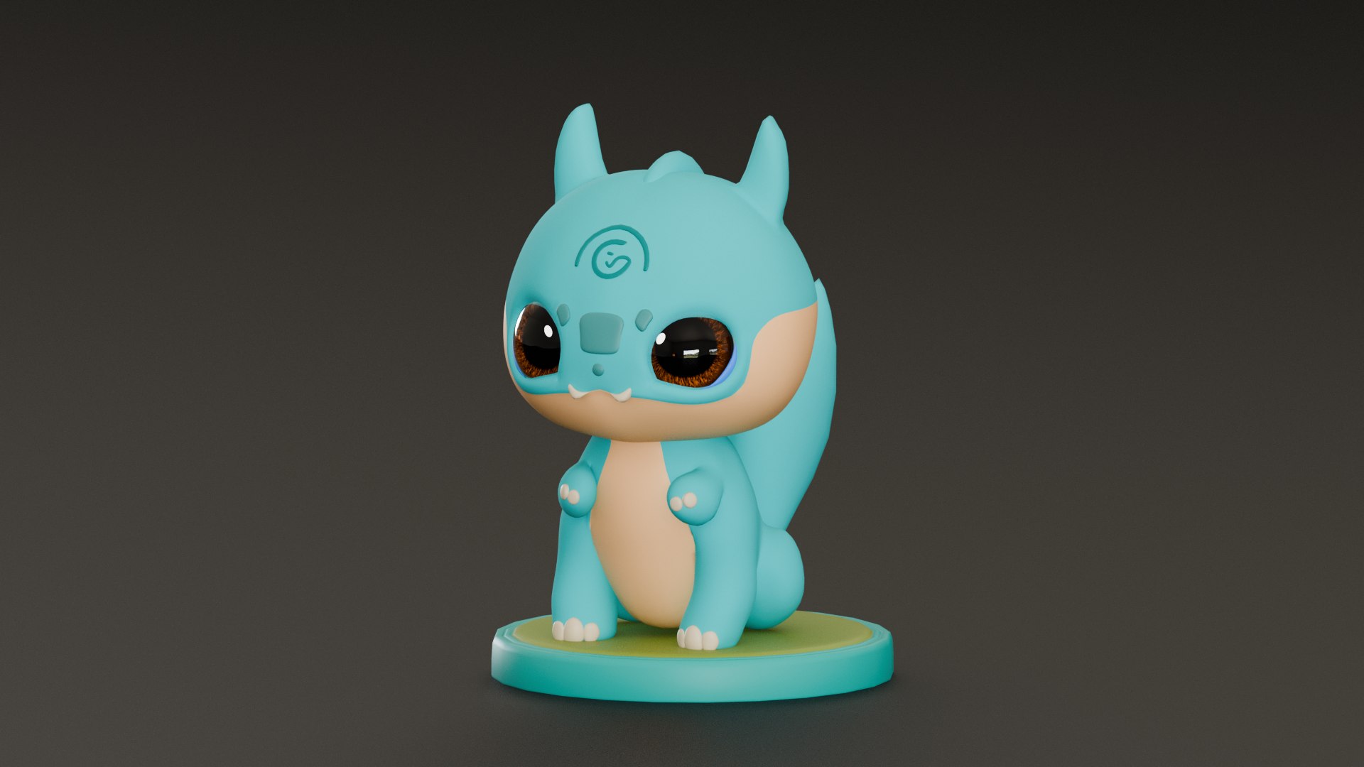 Pack Of 6 Adorable Low-Poly Dragons Perfect For Games Printing Model ...