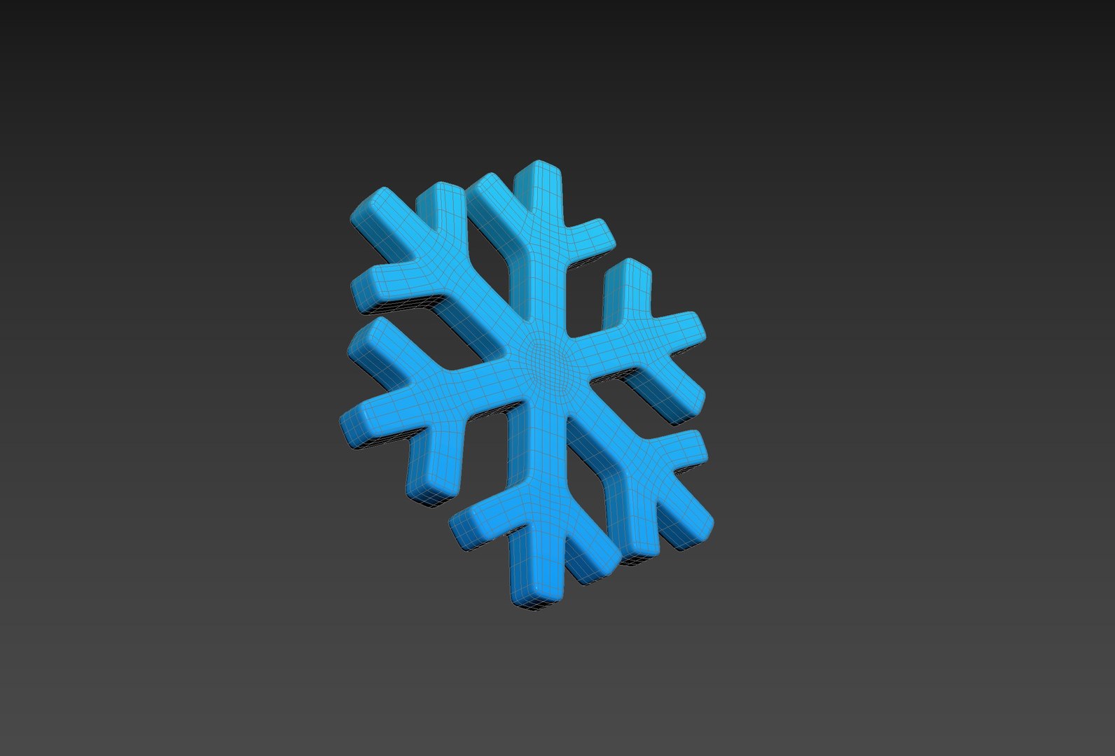 Snowflake 3D Model - TurboSquid 2222443