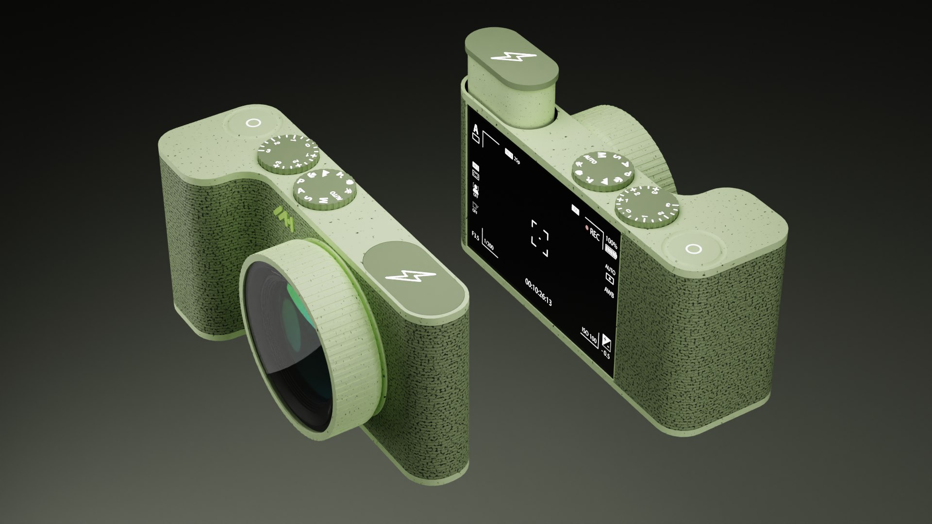 Digital Camera Concept 3D Model - TurboSquid 2032522