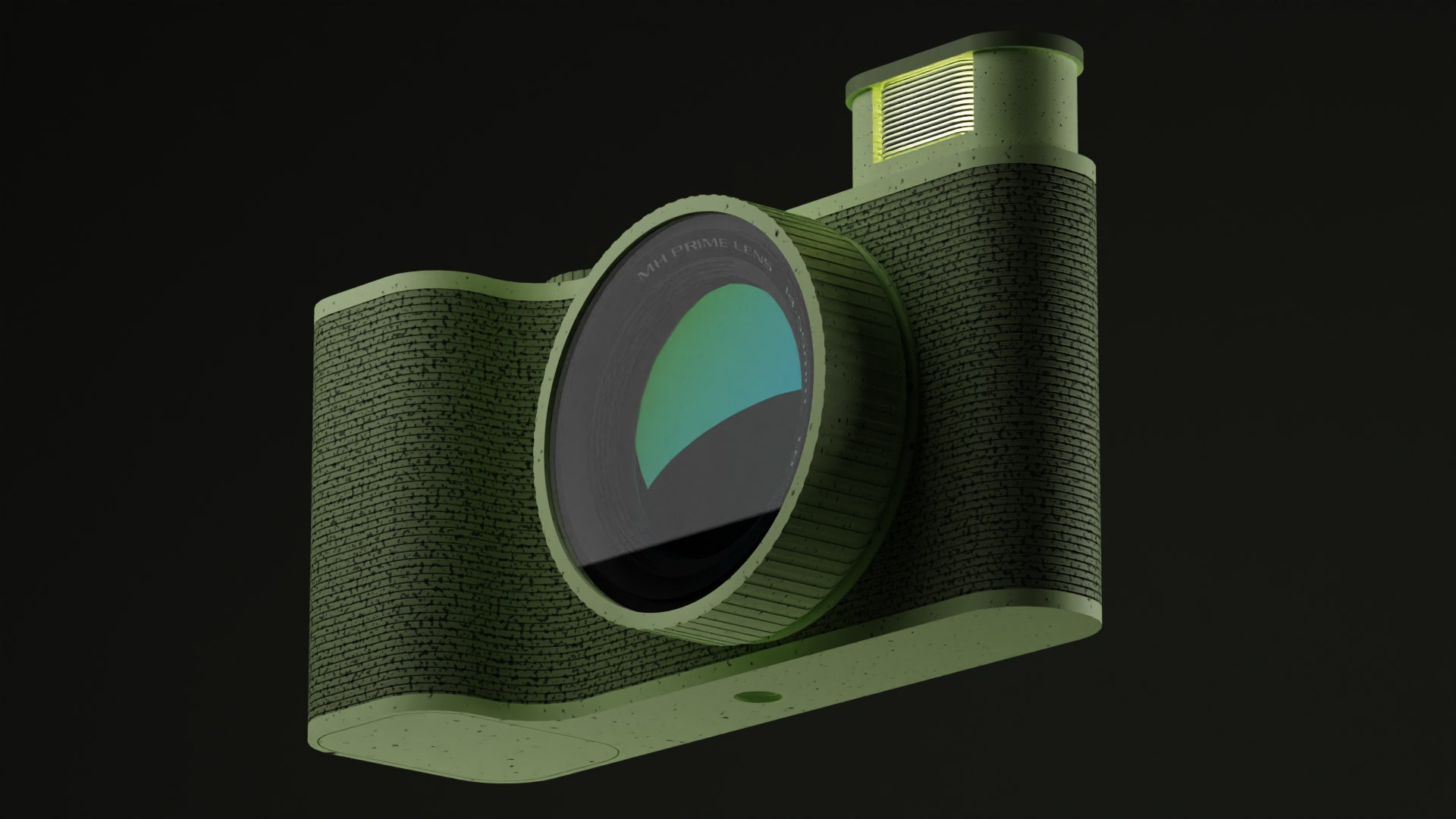 Digital Camera Concept 3D Model - TurboSquid 2032522