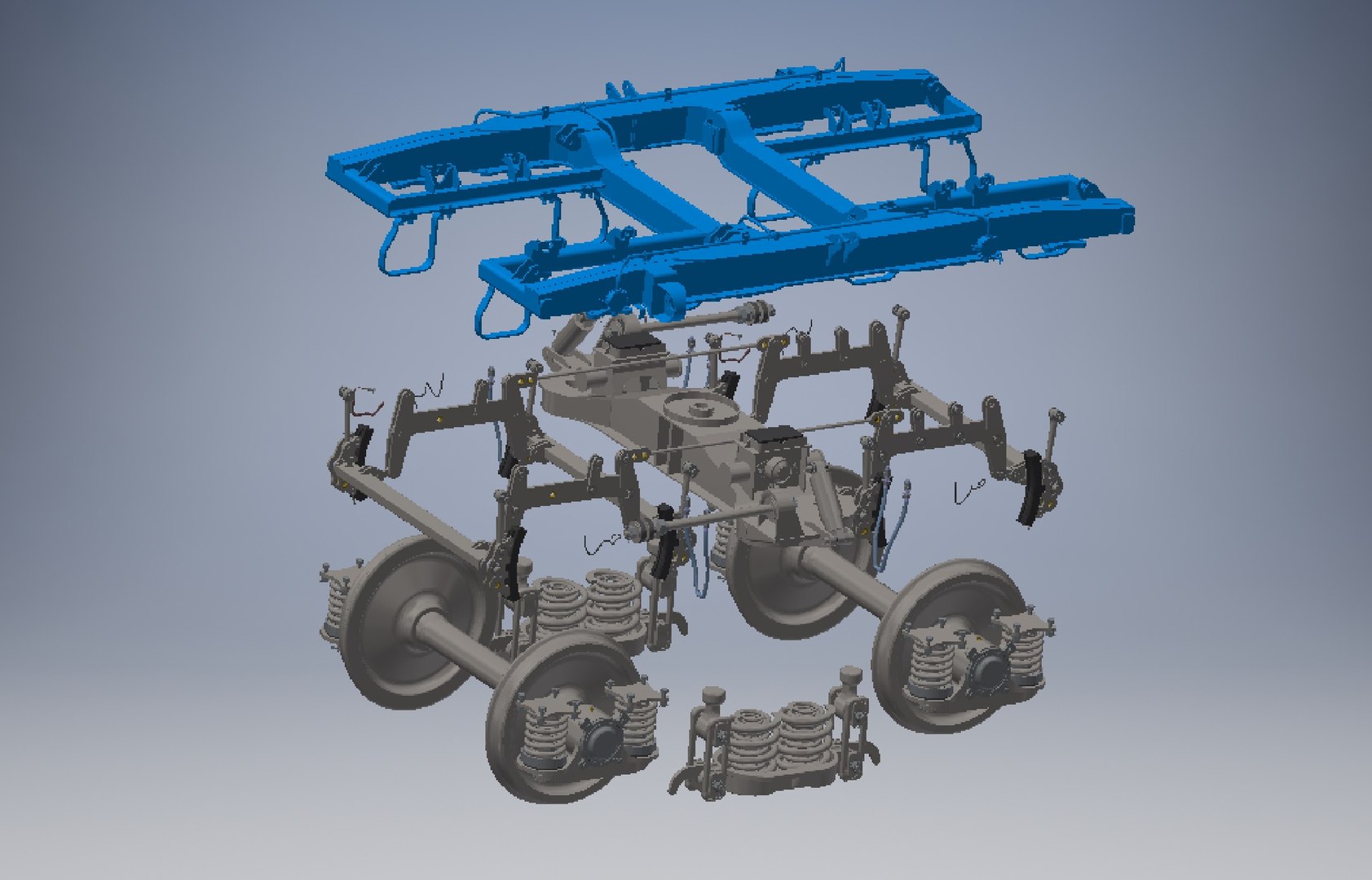 3D Rail Wheel Balancer Shaft - TurboSquid 1984641