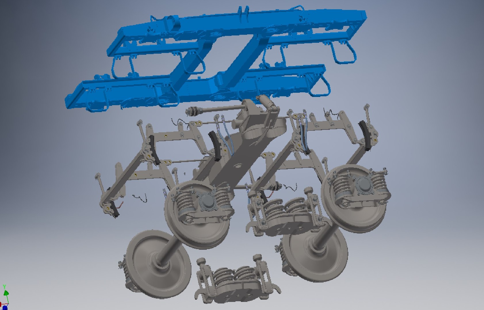 3D Rail Wheel Balancer Shaft - TurboSquid 1984641