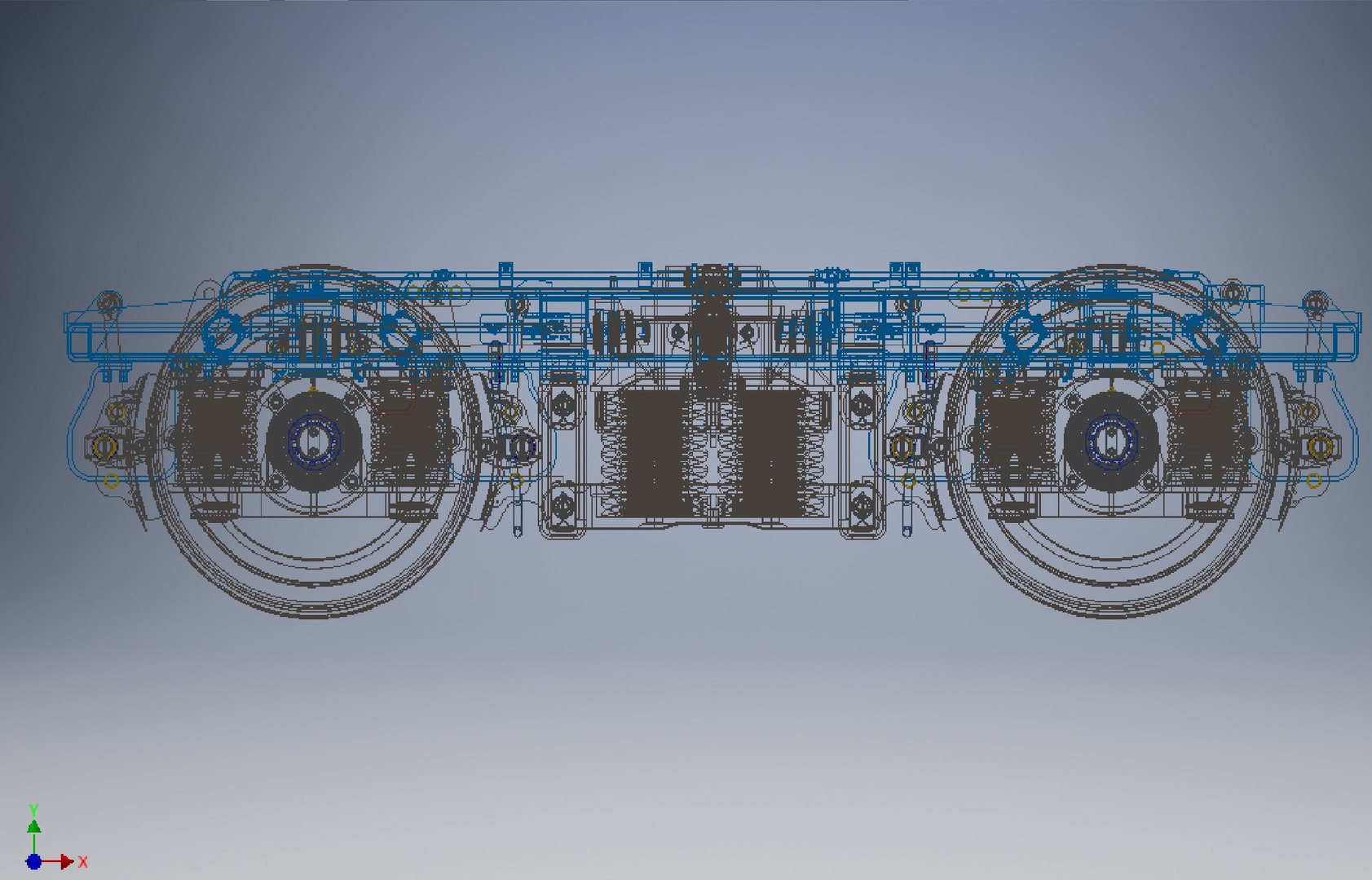 3D Rail Wheel Balancer Shaft - TurboSquid 1984641