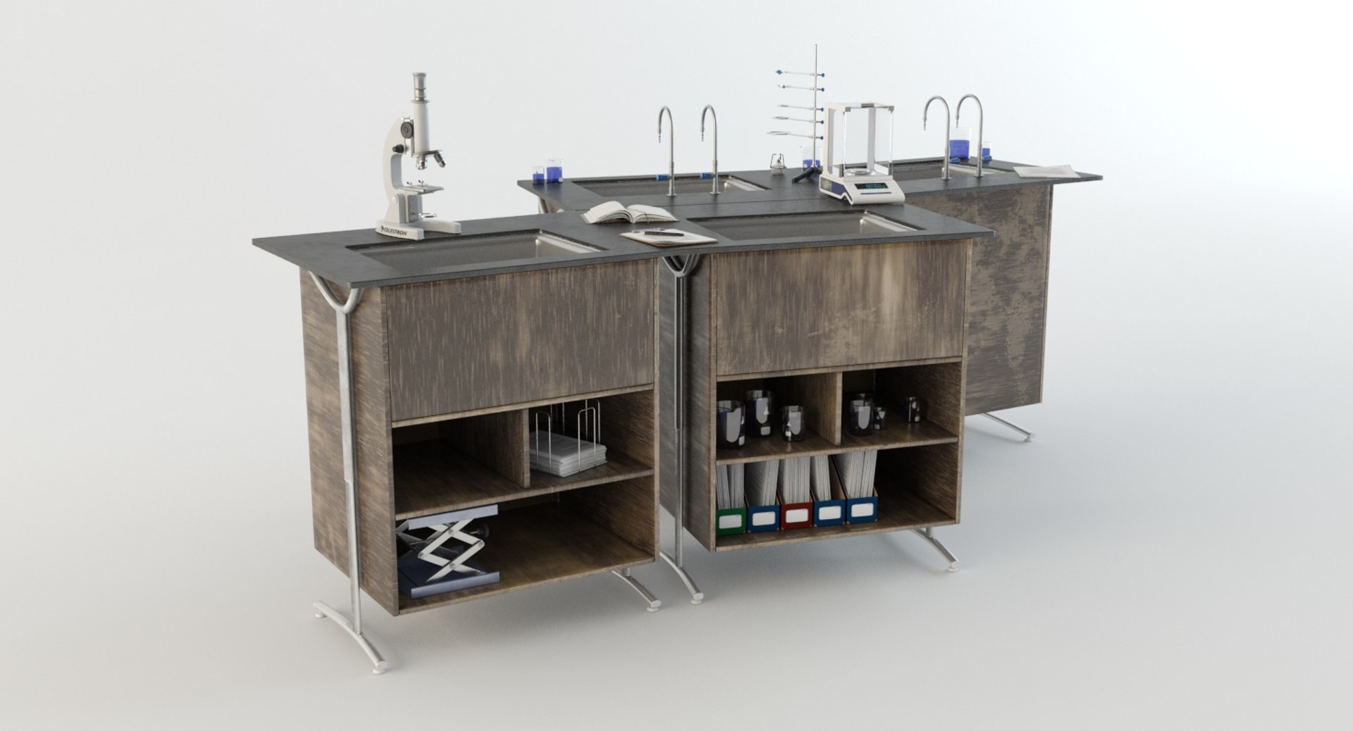 3D Laboratory Island Model - TurboSquid 1343733