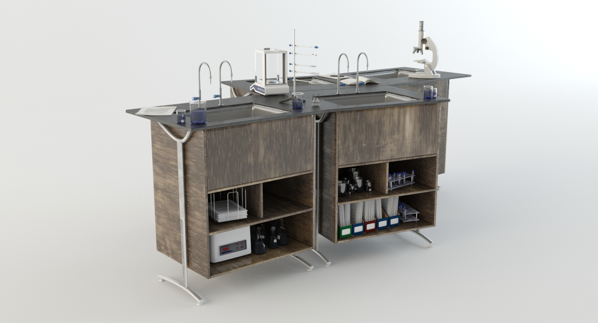 3D Laboratory Island Model - TurboSquid 1343733