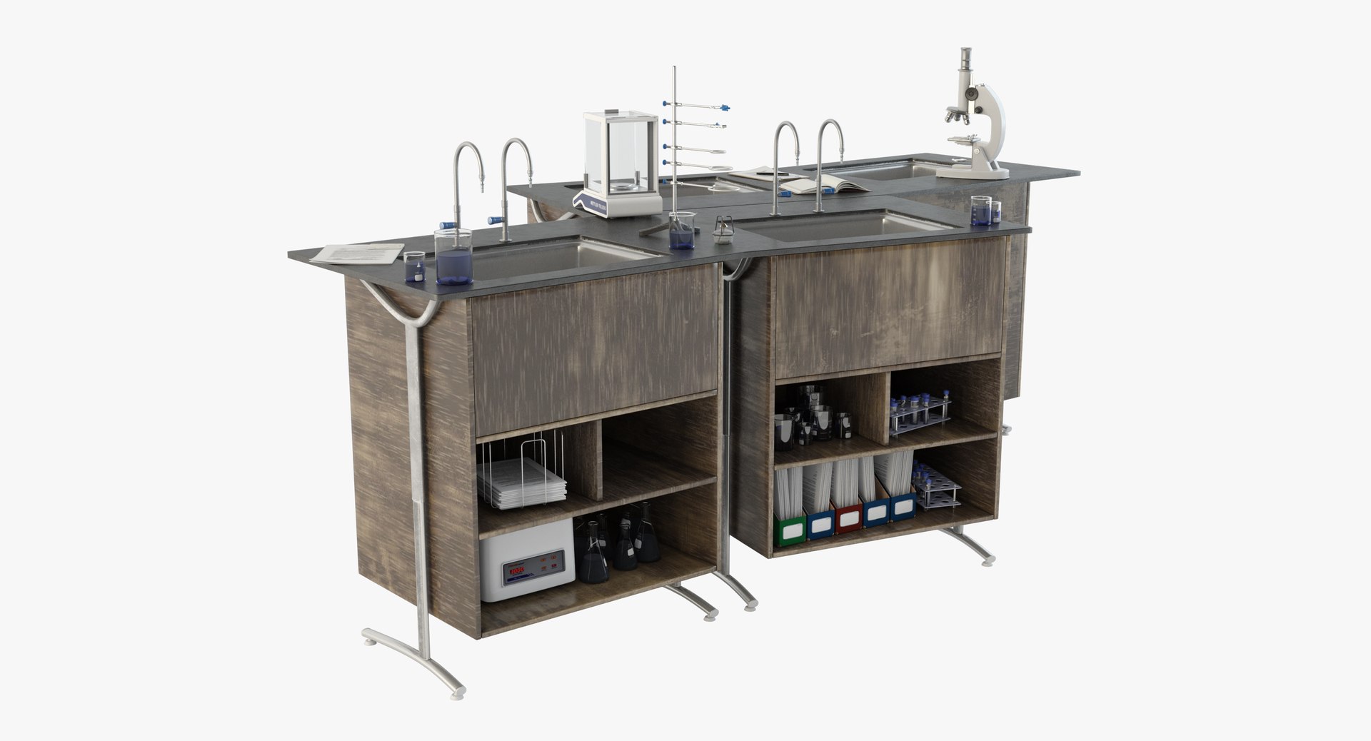 3D Laboratory Island Model - TurboSquid 1343733