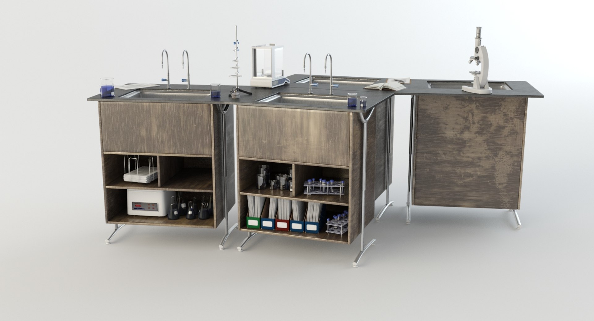 3D Laboratory Island Model - TurboSquid 1343733