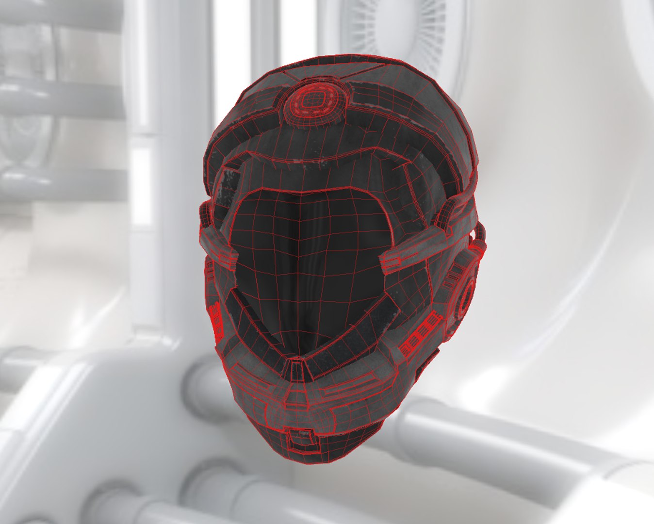 Head Ready Gaming 3d Model