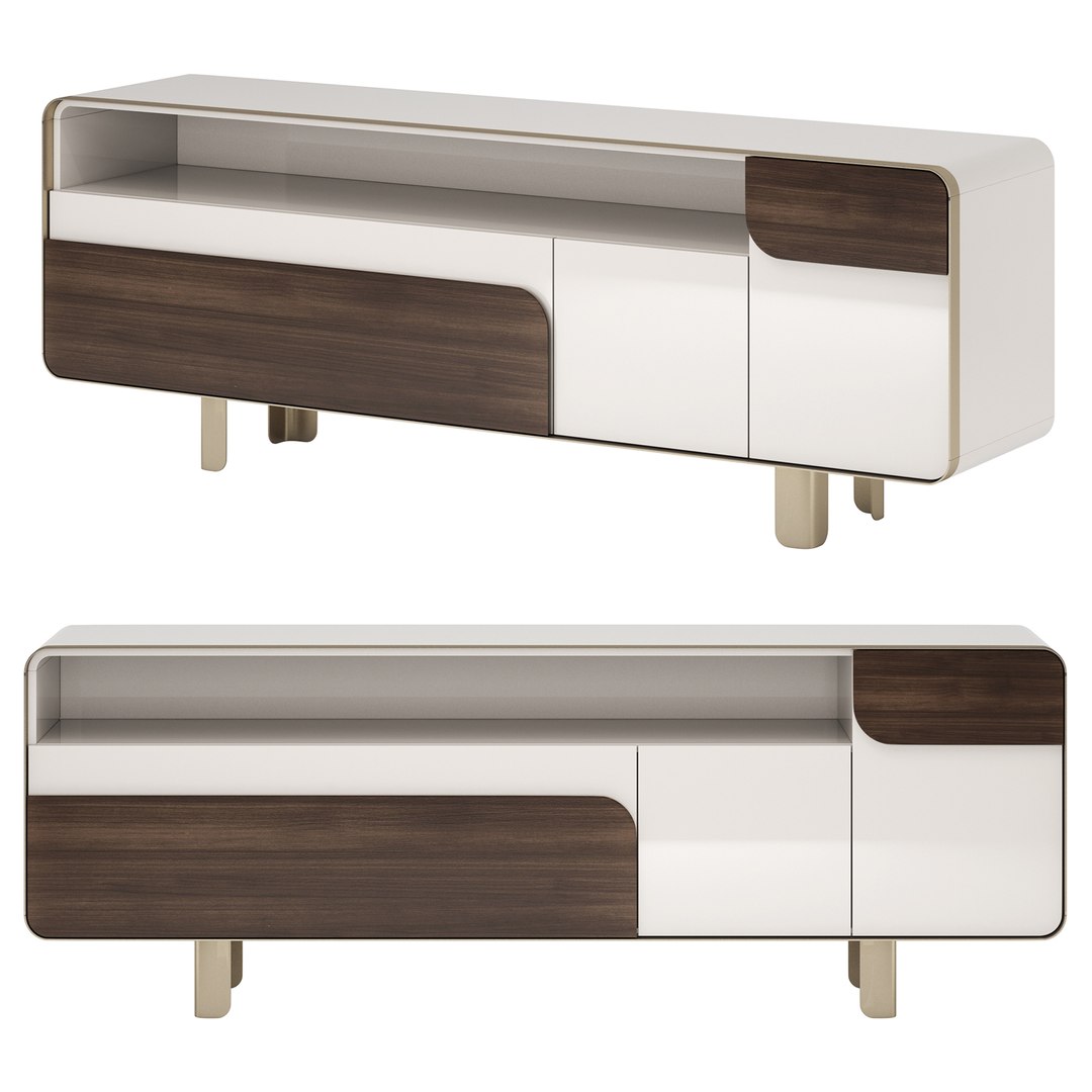 Turri SOUL Sideboard 3D Model - TurboSquid 2094533