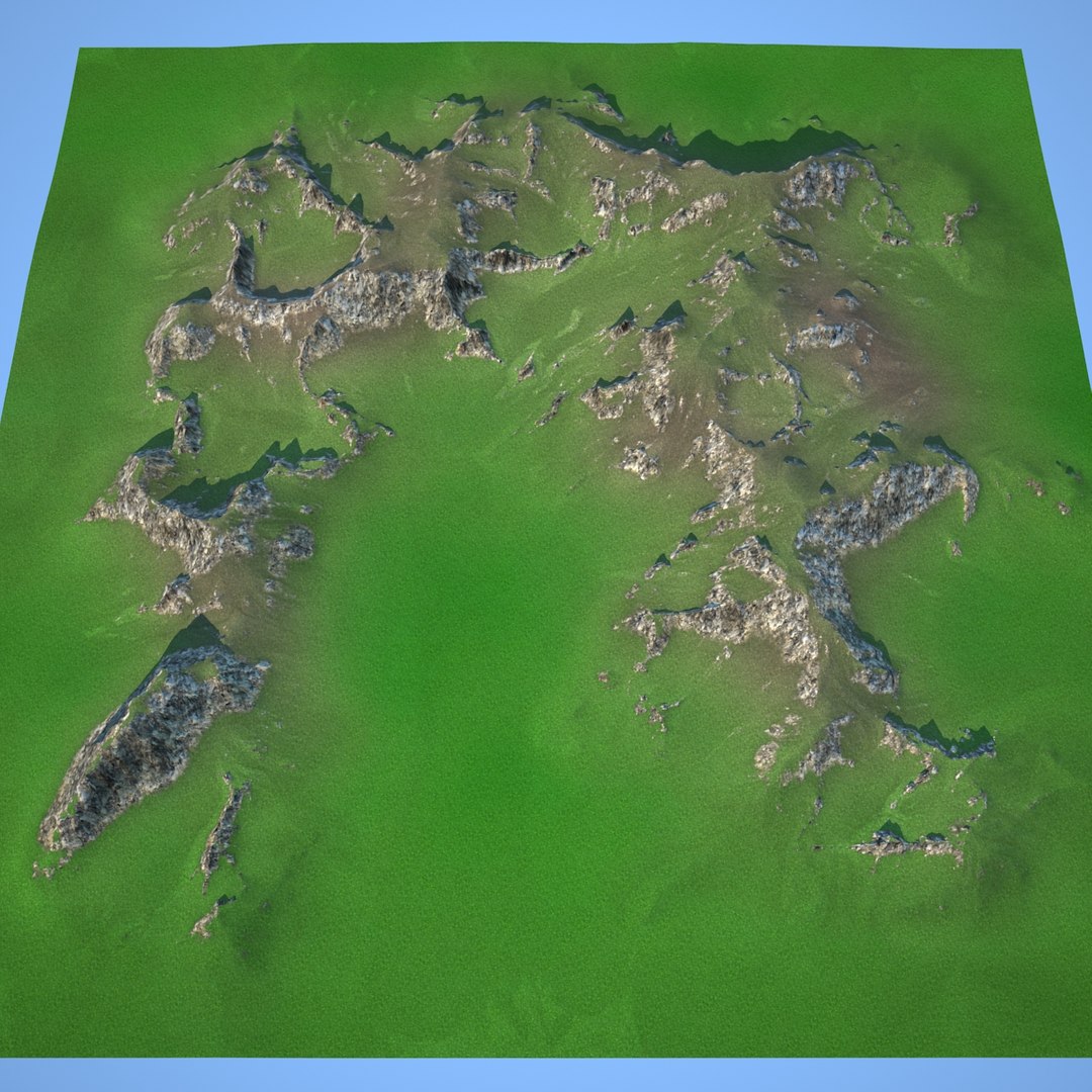3d terrain