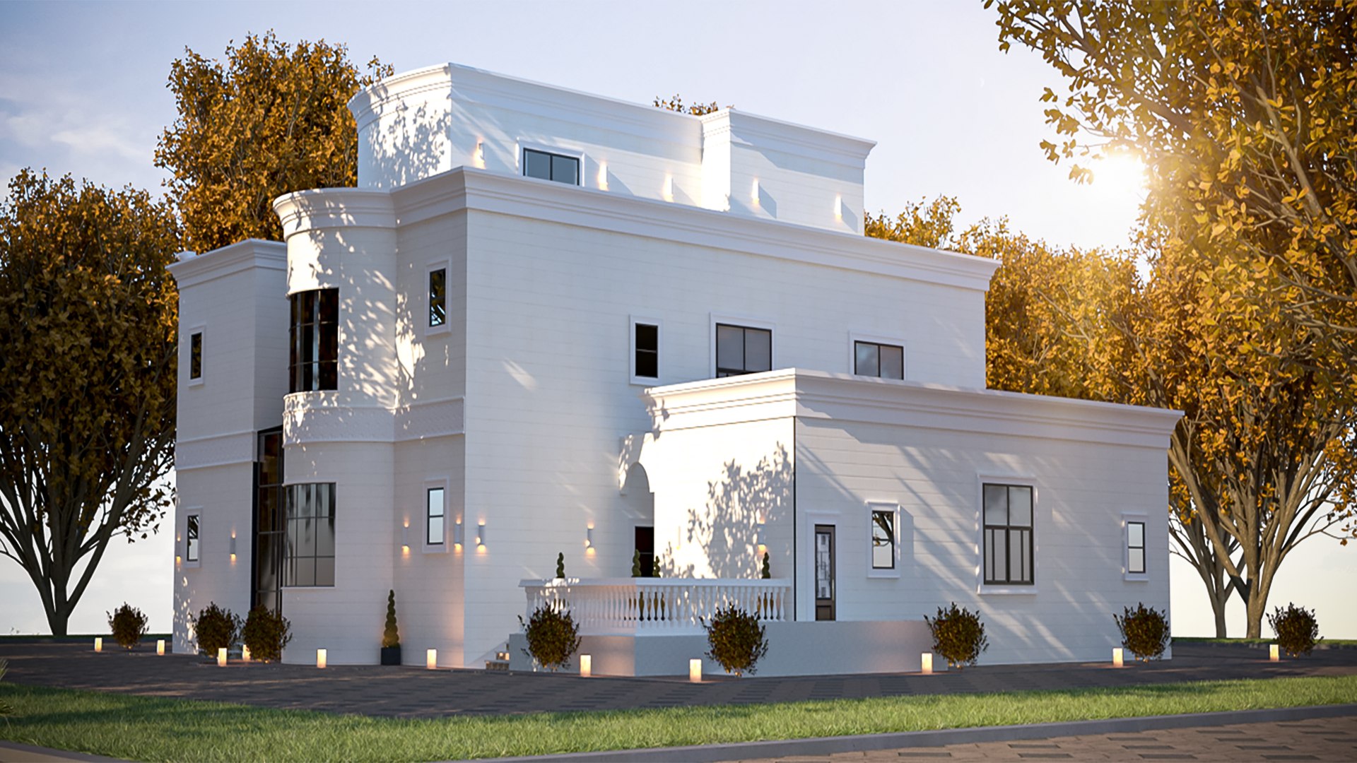 3D CLASSIC VILA Model - TurboSquid 2197784