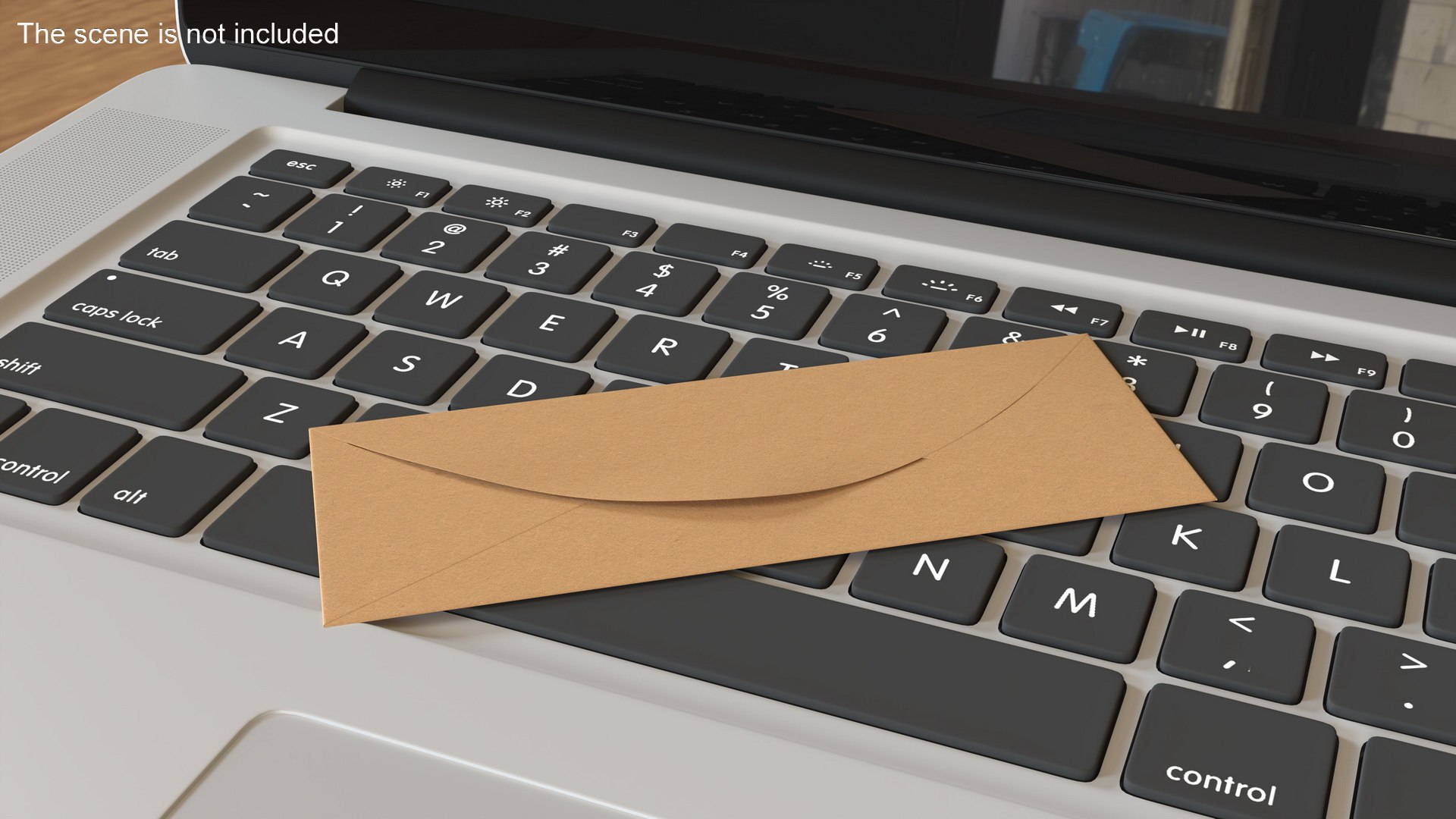 3D Long Brown Paper Envelope - TurboSquid 2405917