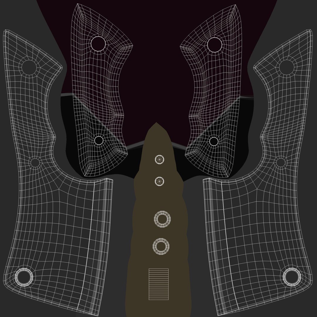 Mini Cleaver 3D Model - TurboSquid 1878465