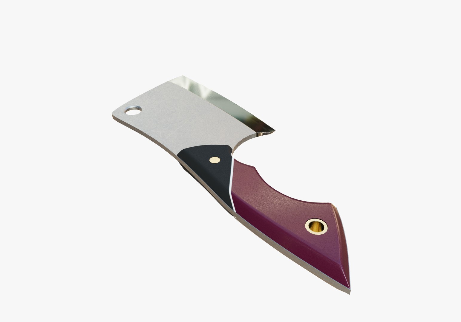 Mini Cleaver 3D Model - TurboSquid 1878465