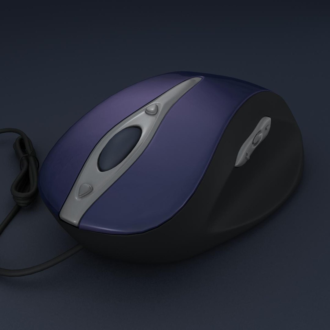 3d model mouse