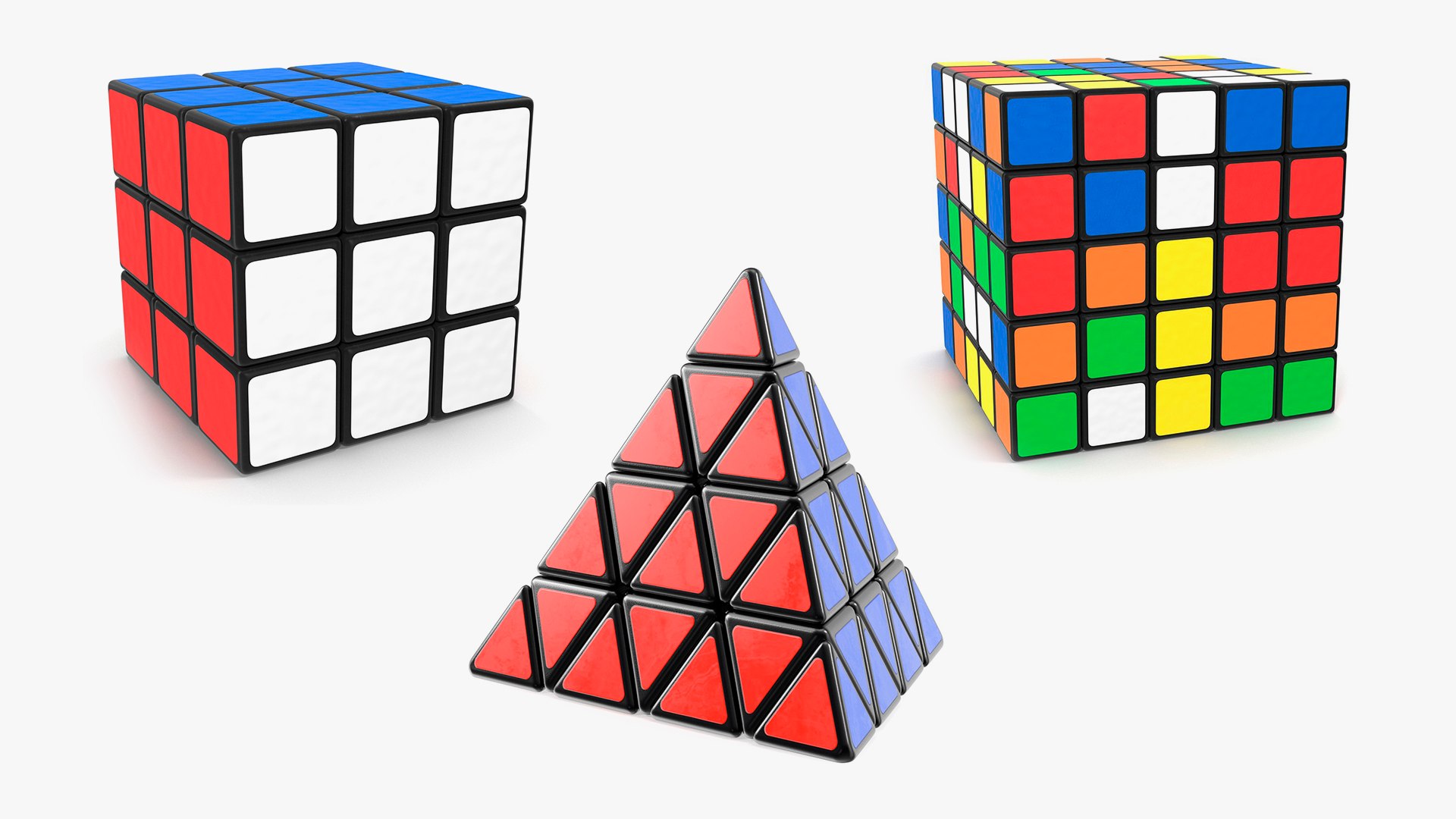3D Rubiks Cubes Collection 2 - TurboSquid 2175597