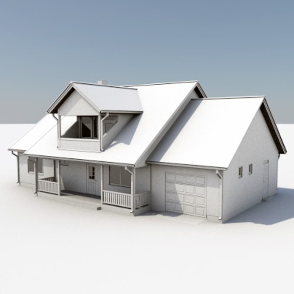 modelo 3d Casa de dos pisos 04 - TurboSquid 610248