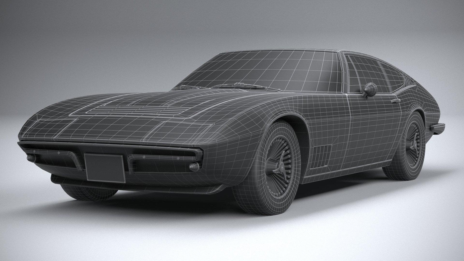 Generic italian classic 3D model - TurboSquid 1644238