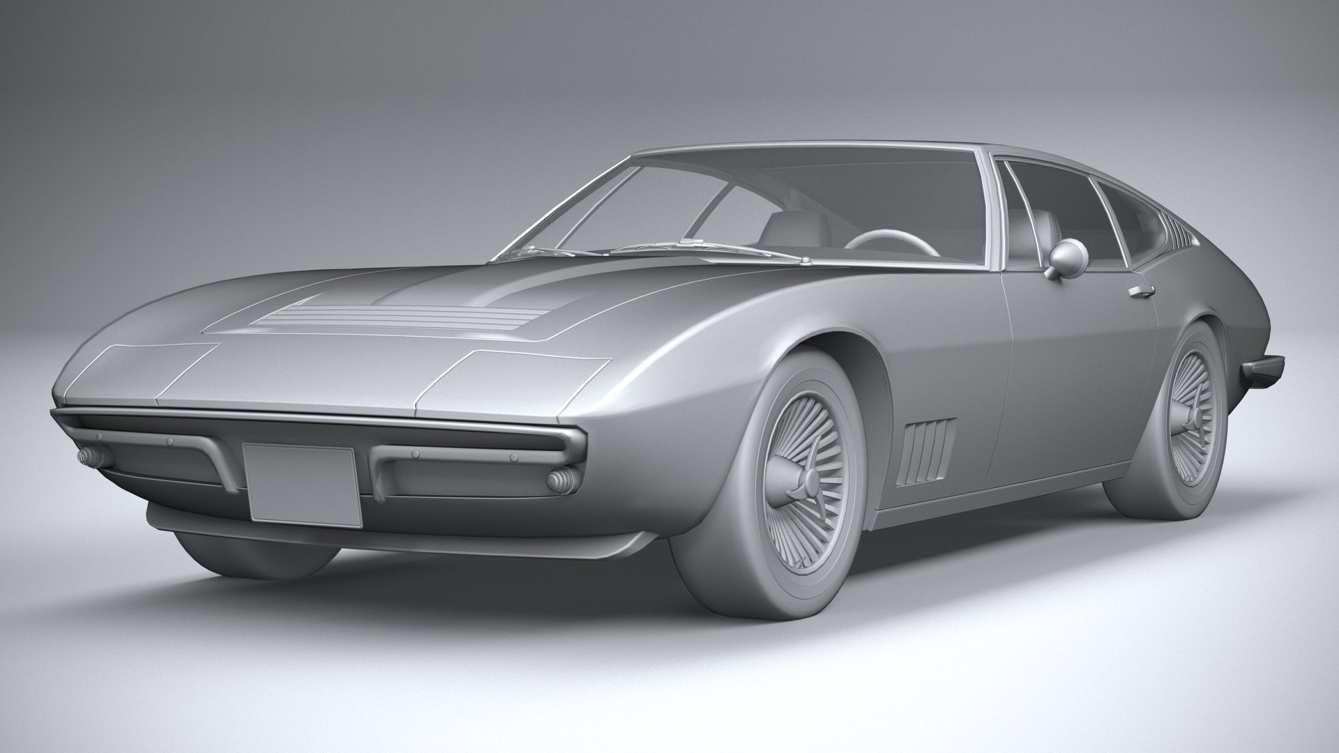 Generic italian classic 3D model - TurboSquid 1644238