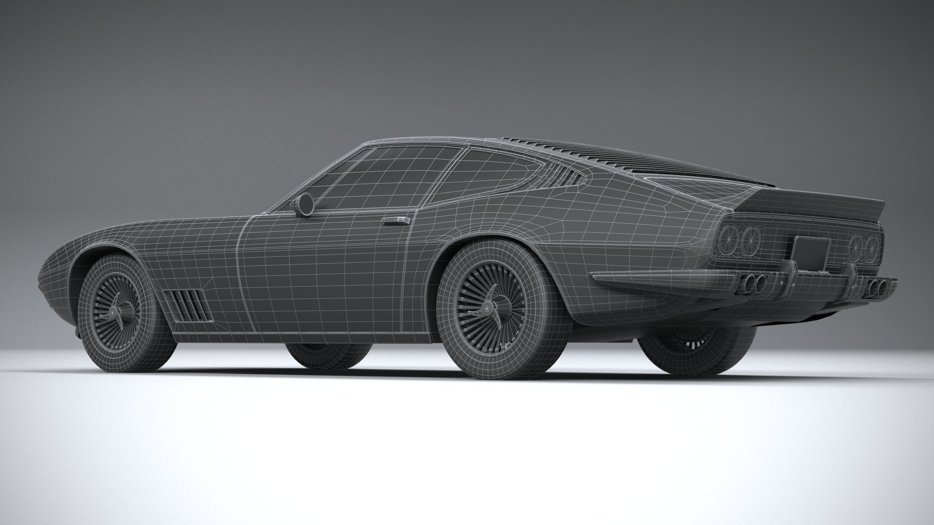 Generic italian classic 3D model - TurboSquid 1644238