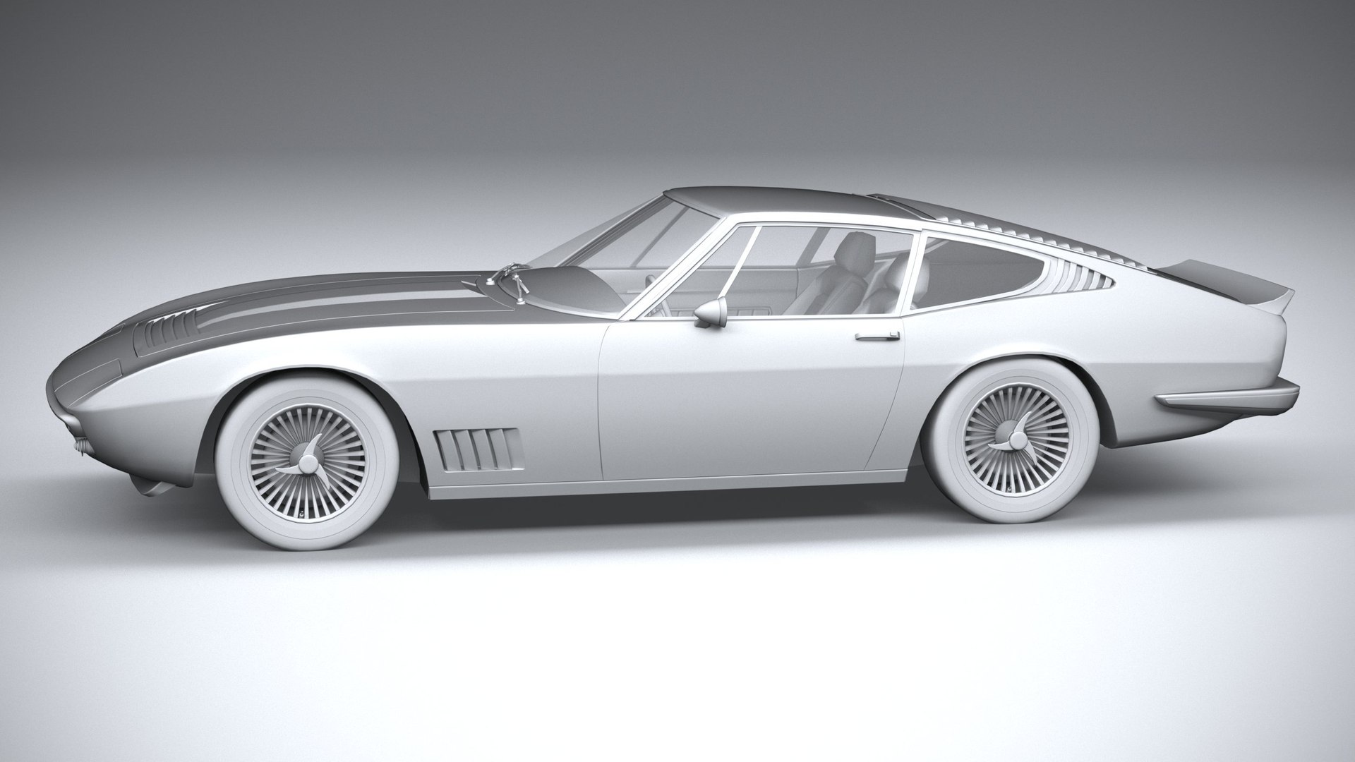 Generic italian classic 3D model - TurboSquid 1644238