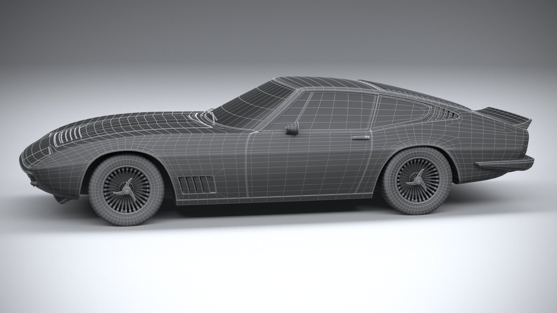 Generic italian classic 3D model - TurboSquid 1644238