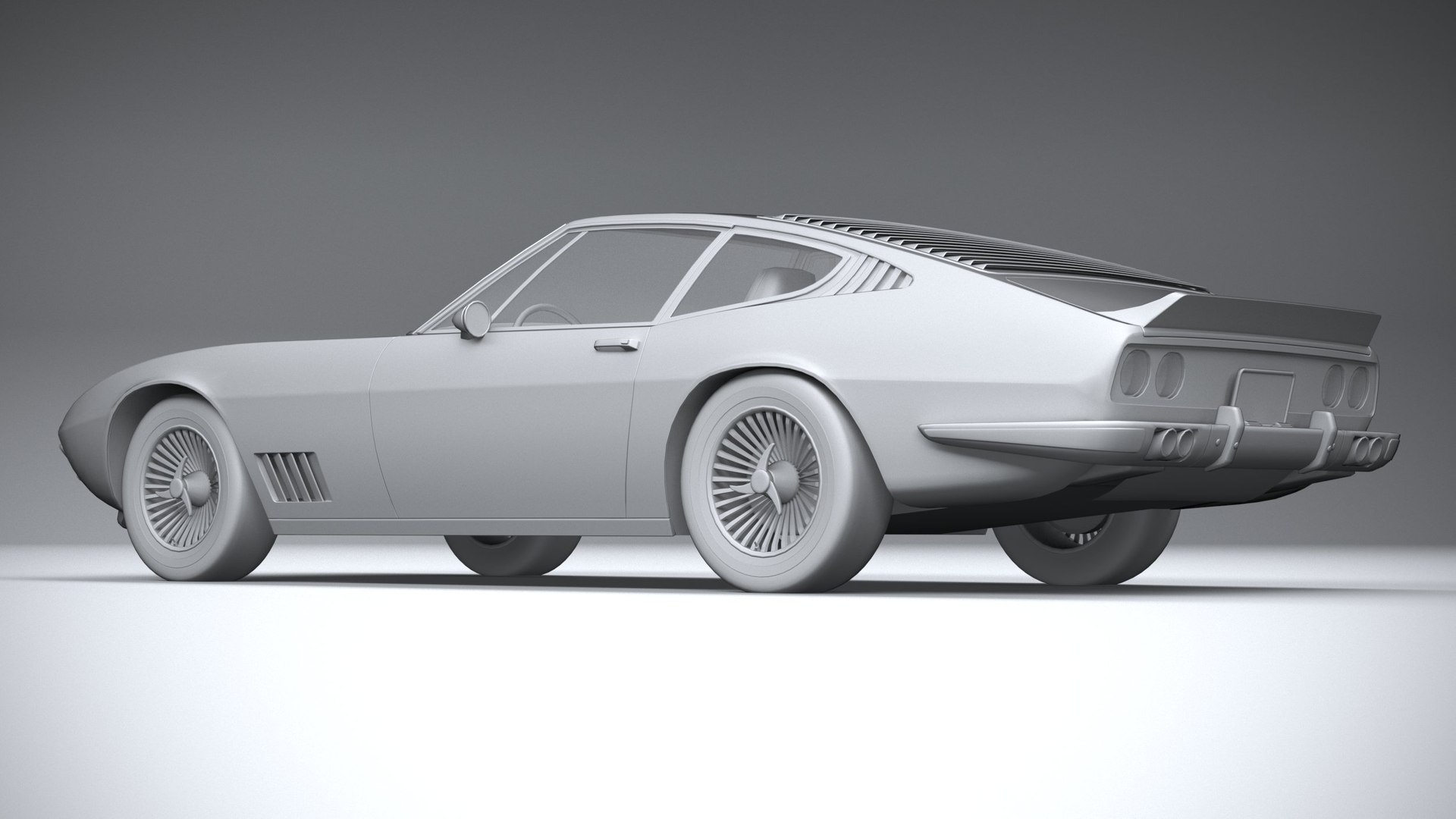 Generic italian classic 3D model - TurboSquid 1644238