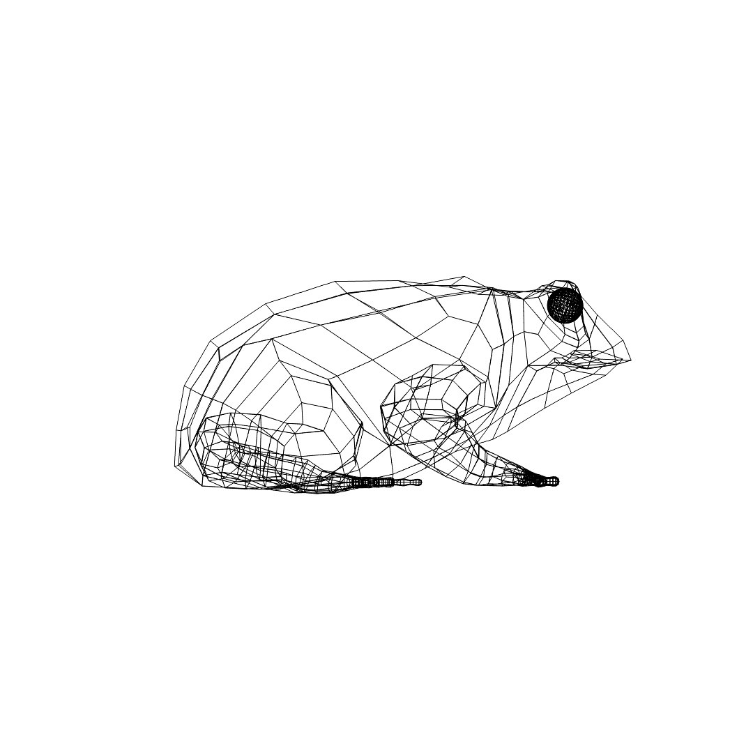 Realistic Toad 3d Model
