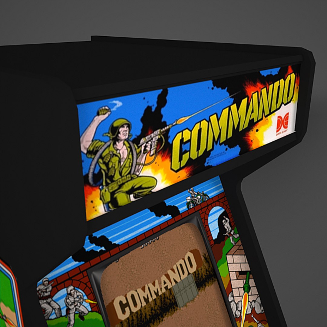 3d 1985 Arcade Model